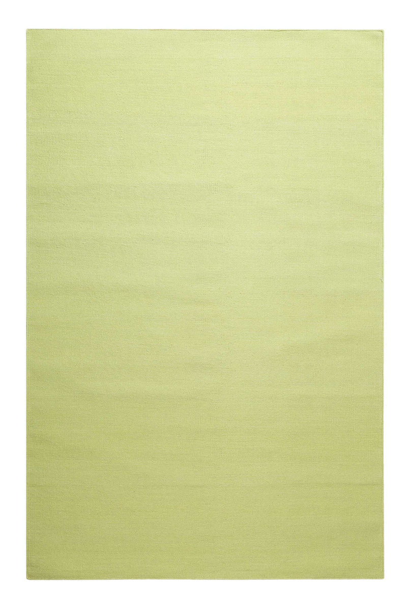 Kelim Teppich Grün aus Baumwolle "Nizza" Green Looop & Weconhome Shop